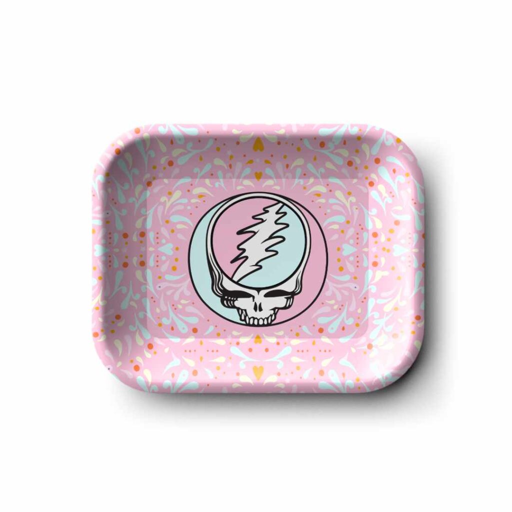 Grateful Dead Metal Rolling Tray - Small — Blazy Susan Wholesale ...