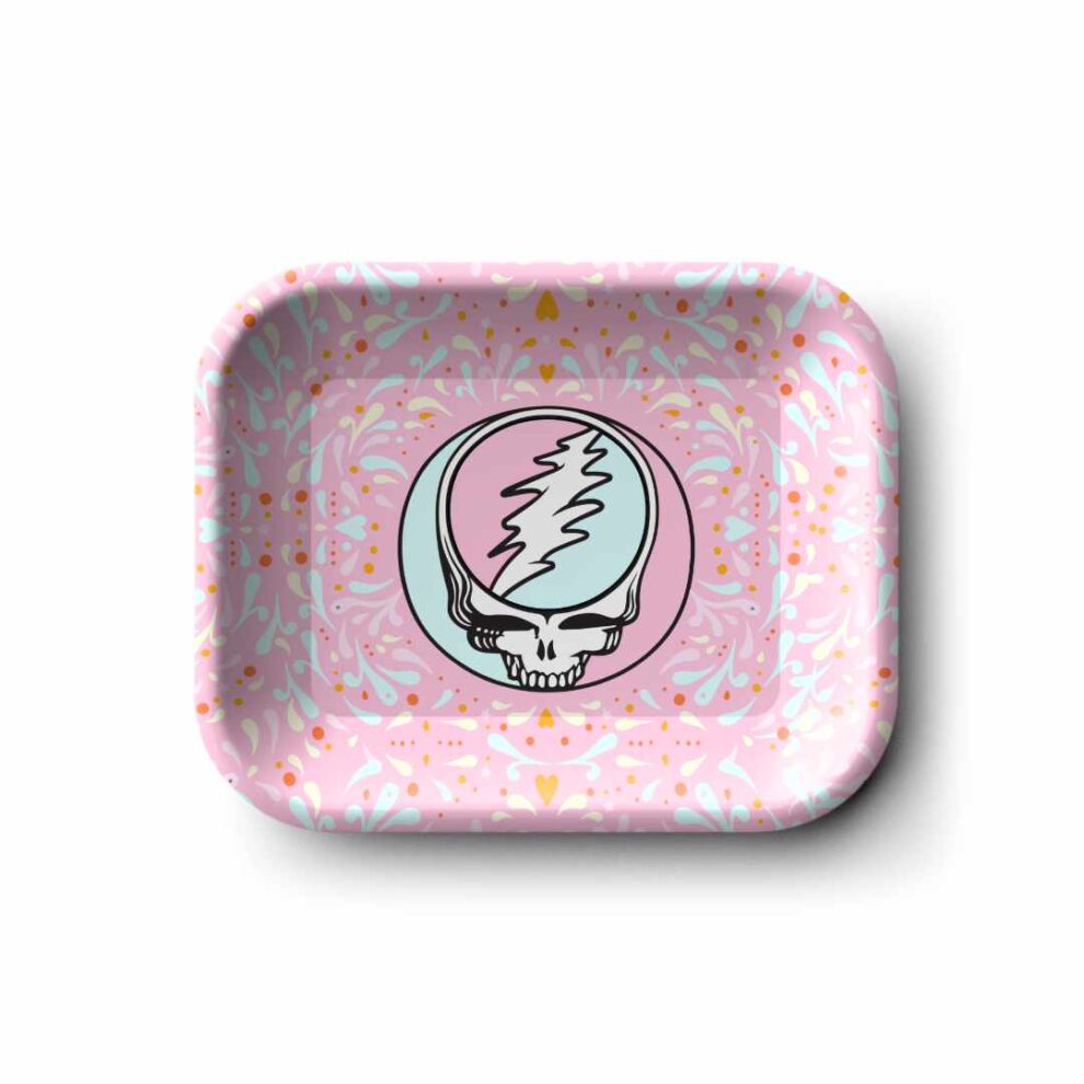 Grateful Dead Metal Rolling Tray - Small — Blazy Susan Wholesale ...